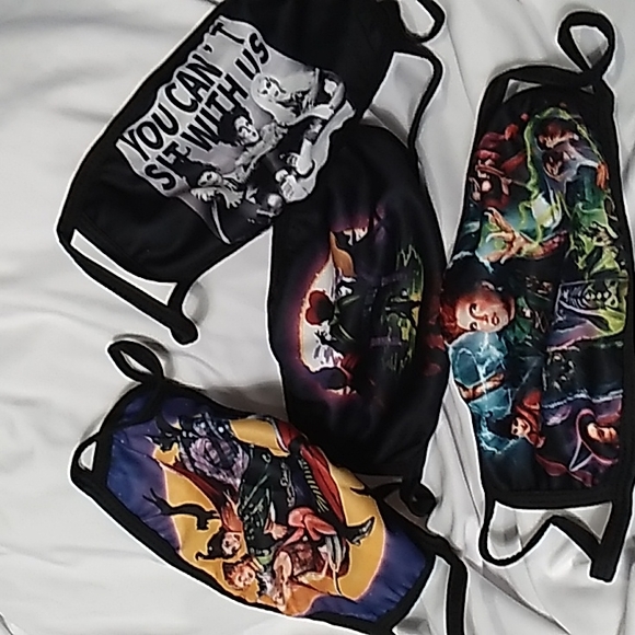 Disney | Accessories | 4 Hocus Pocus Face Masks Brand New Disney | Poshmark